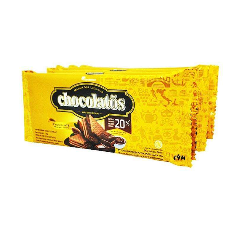 Chocolatos Wafer Cream Sachet 26gr | Shopee Malaysia