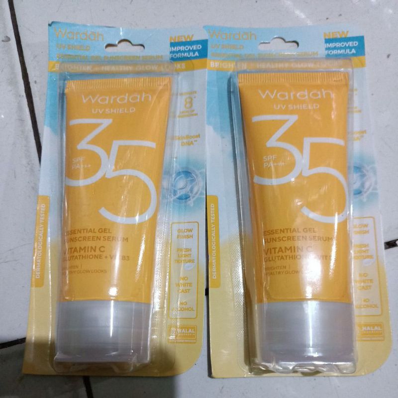 Wardah Sunscreen SPF 35 PA+++ UV Shield 40ml | Shopee Malaysia