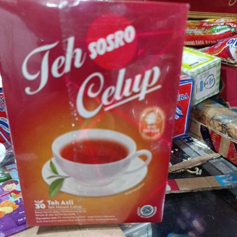 Sosro tea bags contain 30's | Shopee Malaysia