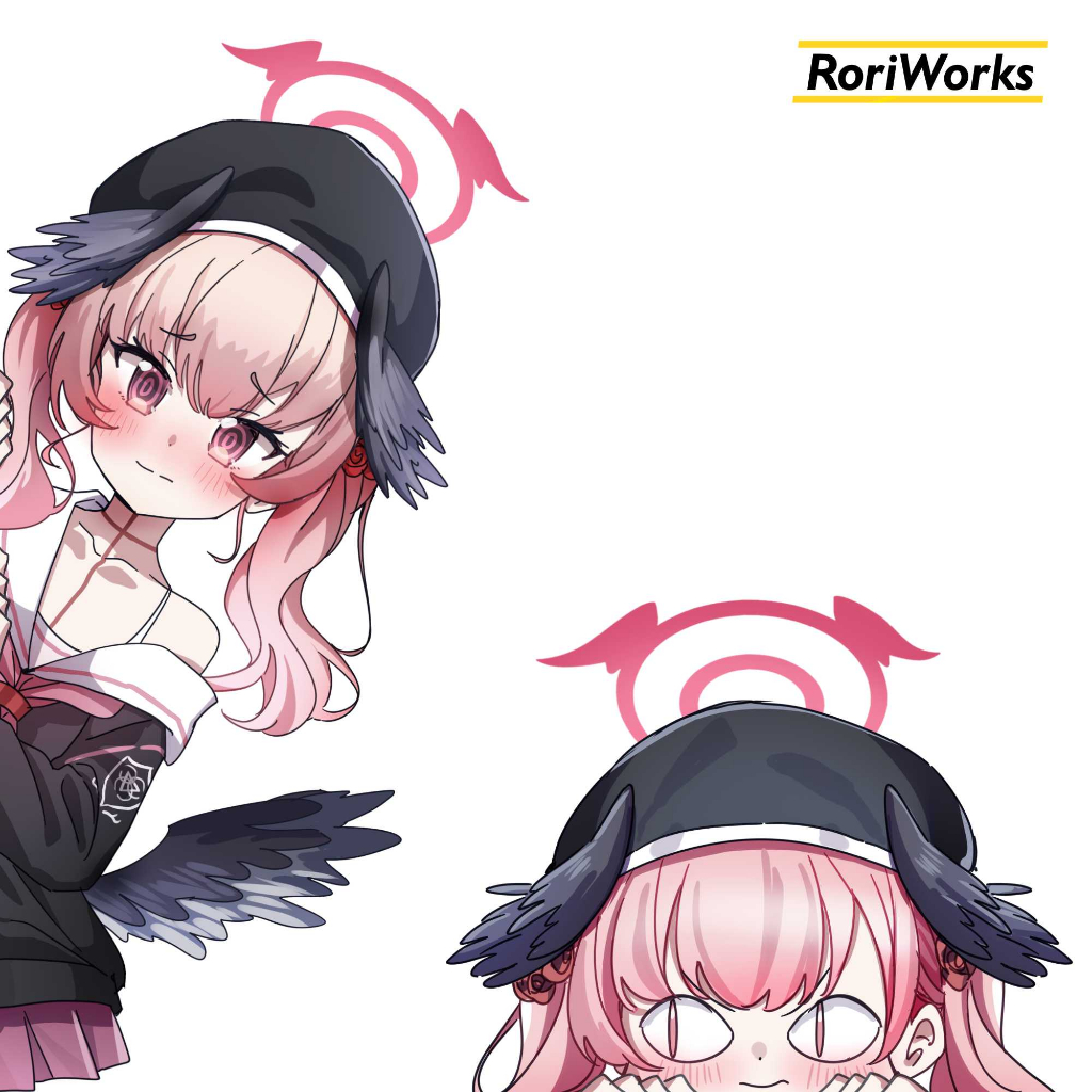 Peek Anime Stickers - Koharu Shimoe | Blue Archive | Shopee Malaysia