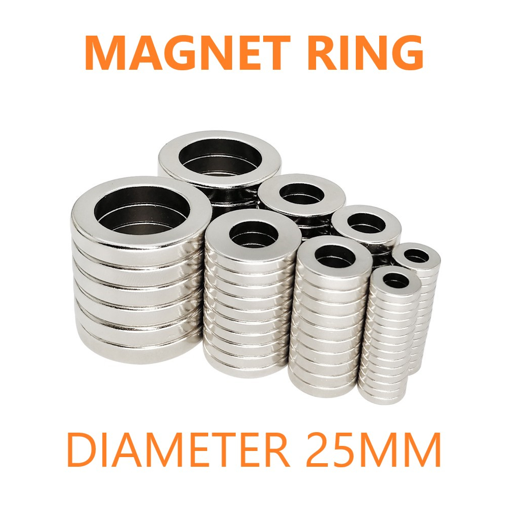 Neodymium Ring Magnet Diameter 25mm | Shopee Malaysia