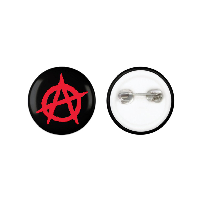 Pin BUTTON ANARCHY SYMBOL DESIGN | Shopee Malaysia