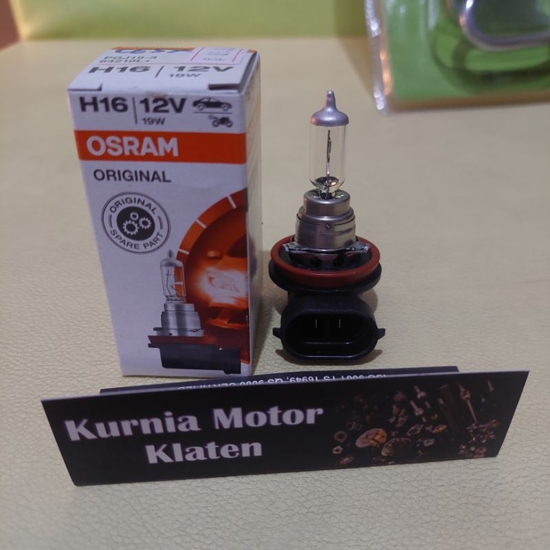 Osram 12V 19 Watt H16 Halogen Light Bulb | Shopee Malaysia