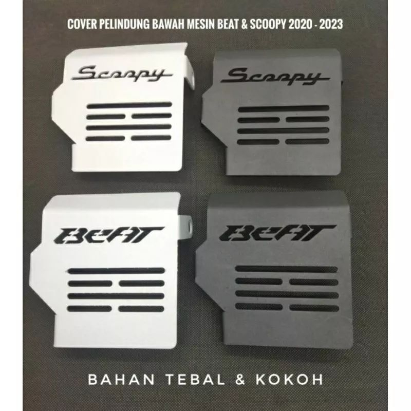 MESIN Engine Cover Lower Protective Cover for Beat & Scoopy Engines ...