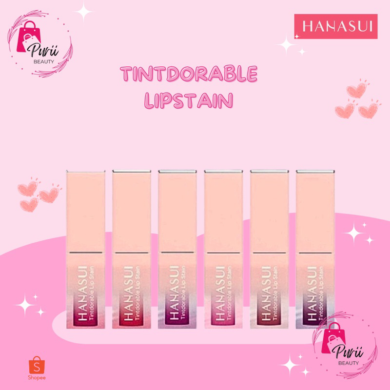 Hanasui LIPSTAIN (Liptin) | Shopee Malaysia