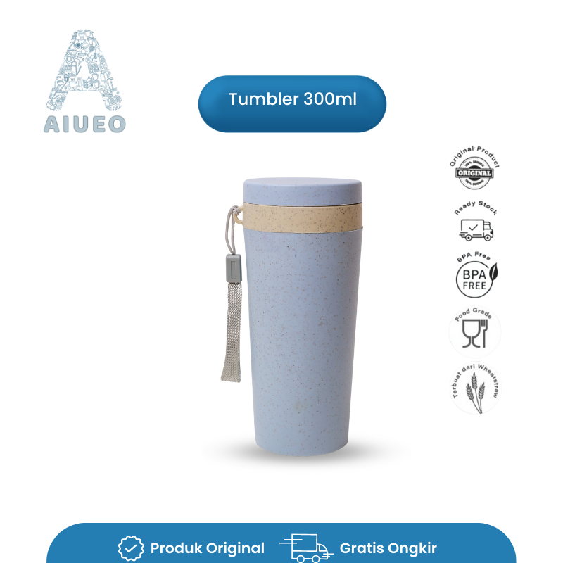 TERMOS Wheat Thermos Glass Tumbler | Tumblr Straw Drinking Bottle 300 ...