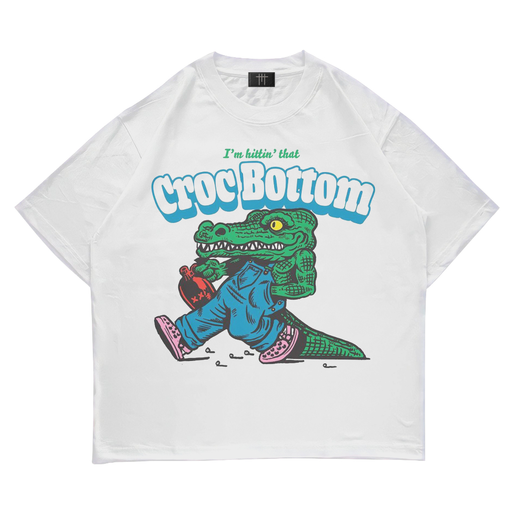Megablast – CROC BOTTOM KAOS OVERSIZE COMBED 24S | Shopee Malaysia