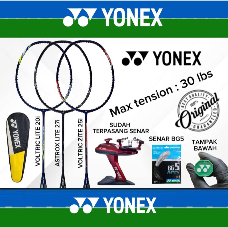 [ ORIGINAL ] Yonex Voltric Lite Badminton Racket Astrox Lite/ GR 303 ...