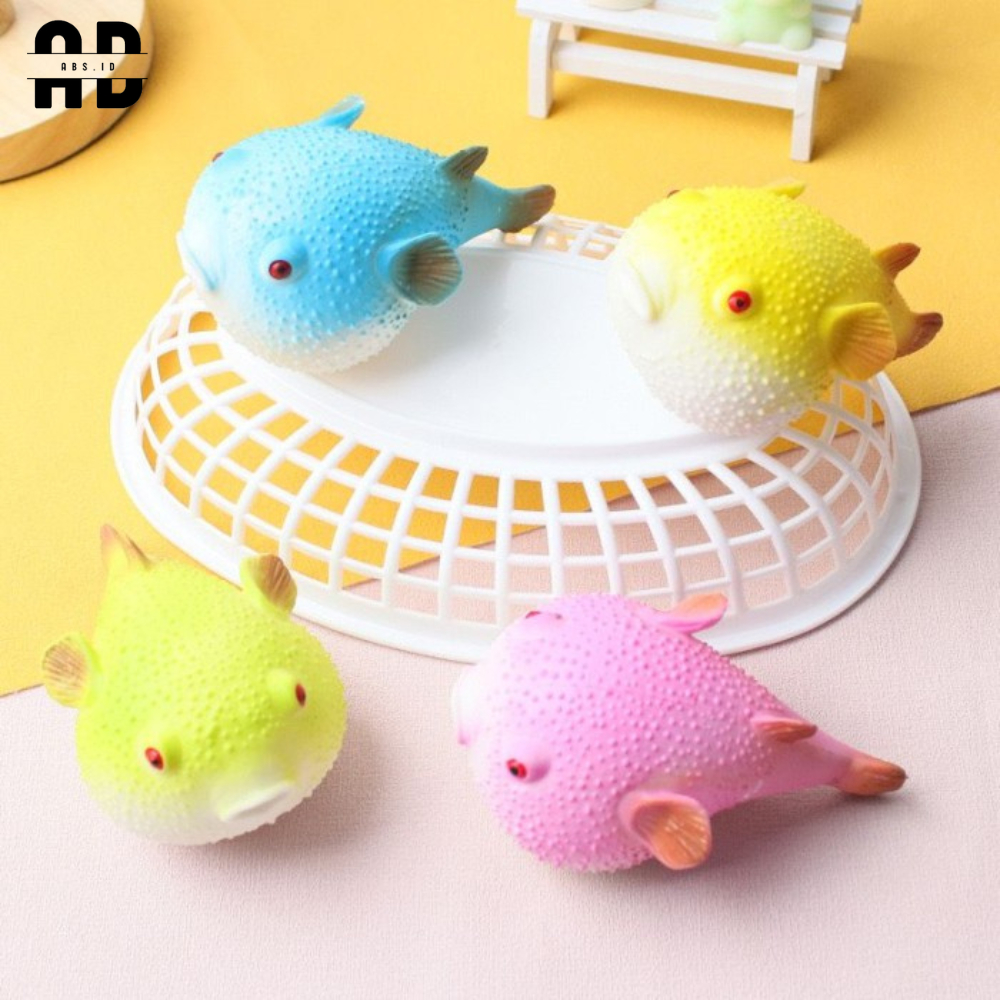 Abs - Pop it Silicon Puffer Fish Squishy Toy, safe, flexible, Anti ...
