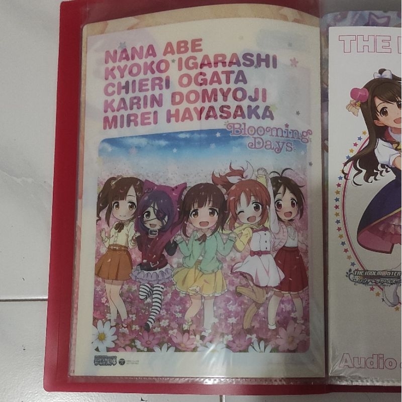 Clear Plastic Poster Anime IDOLM@STER Idolmaster Original Japan 2 ...
