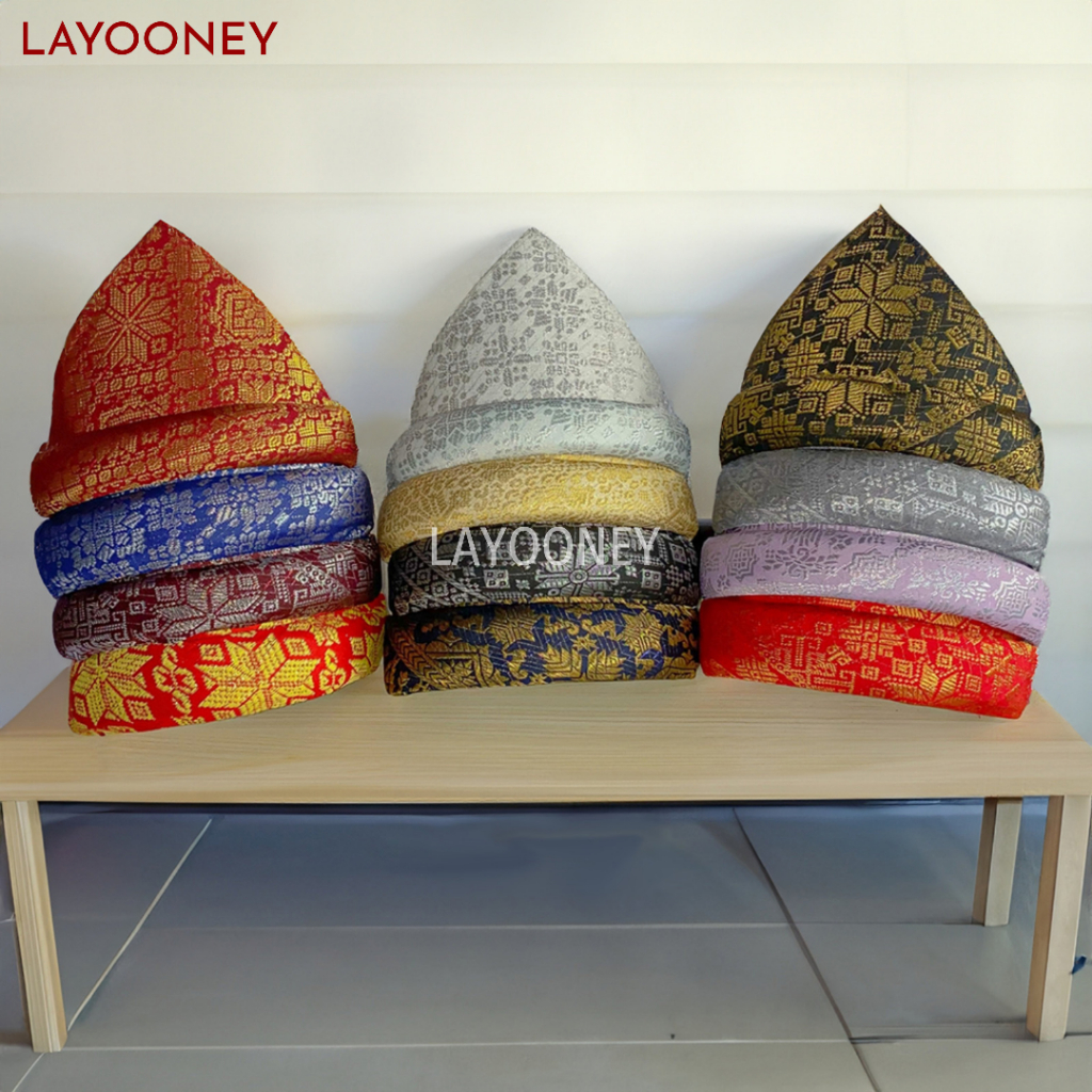 Tanjak Songket Crown, Authentic Palembang Traditional Malay | Shopee ...