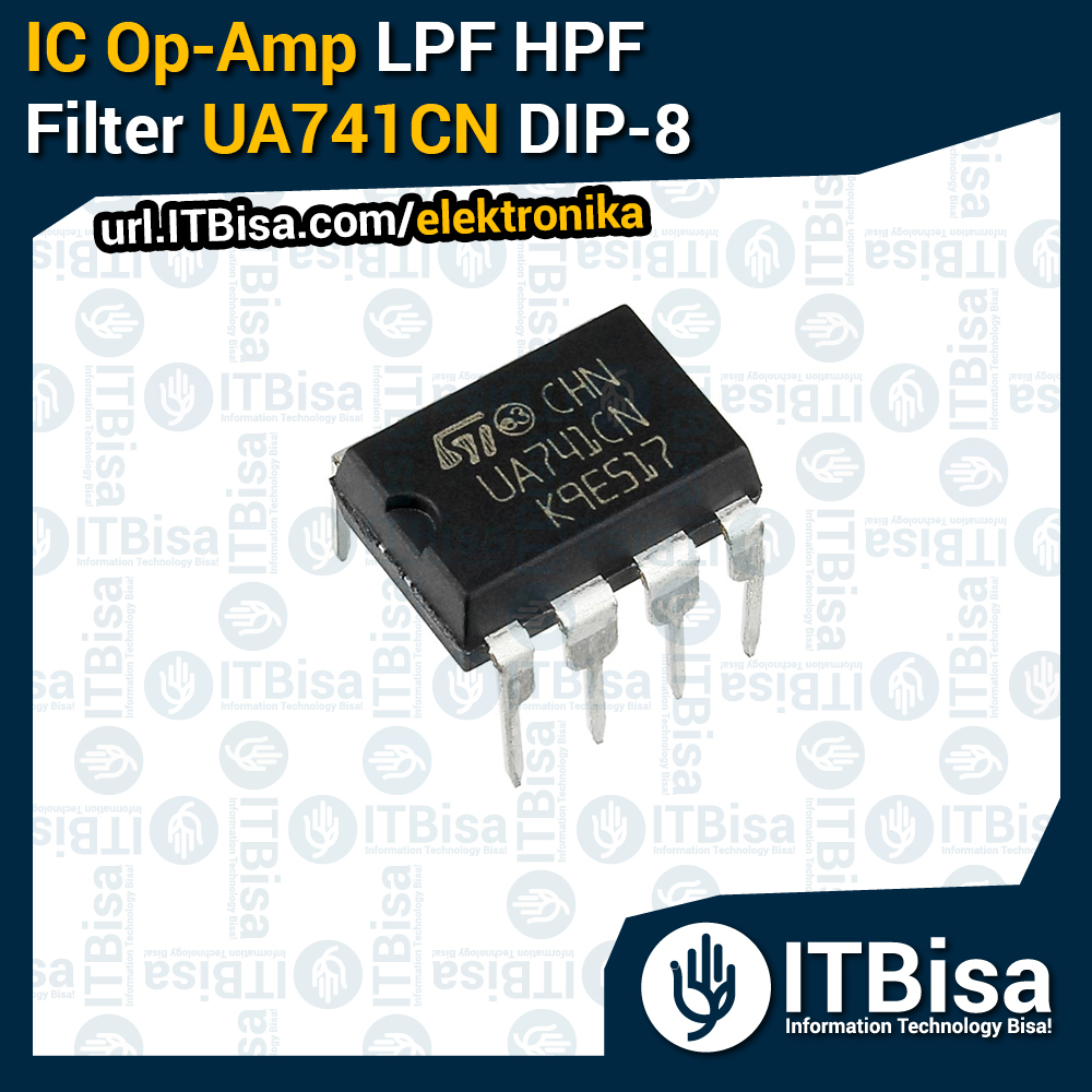 Itbisa - IC UA 741 CN UA741CN 8pin DIP8 Op Amp Filter Booster LPF HPF BPF DIP-8 8ft UA741 OpAmp ...