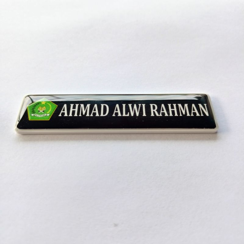 Resin Name Tag Resin Chest Name | Shopee Malaysia