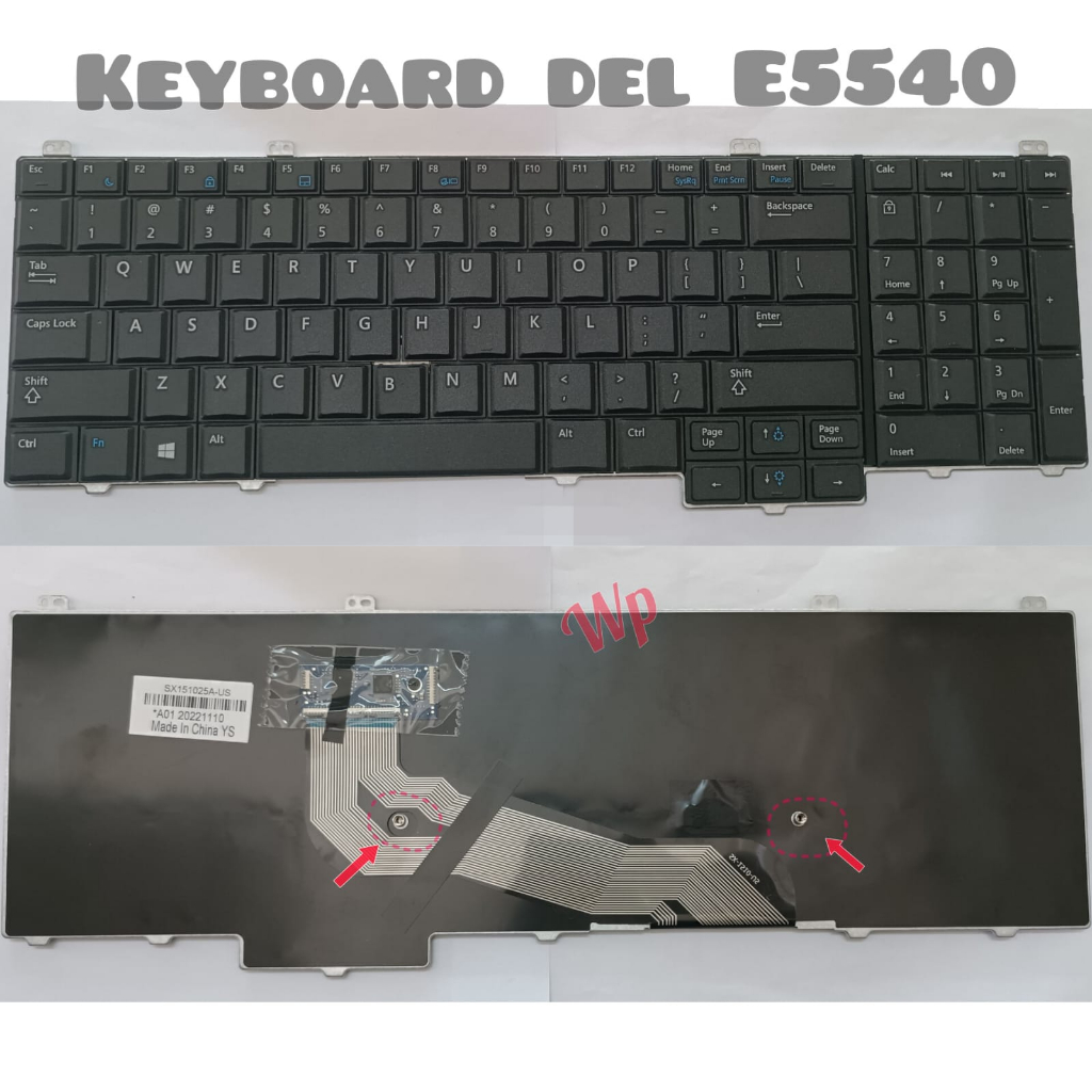 Latitude e5540 Laptop Keyboard | Shopee Malaysia
