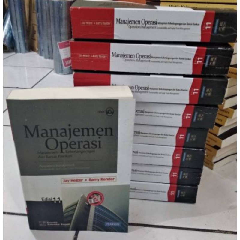 Operations management 11th editionby.jay heizer .barry render FULL CHAPTER | Shopee Malaysia