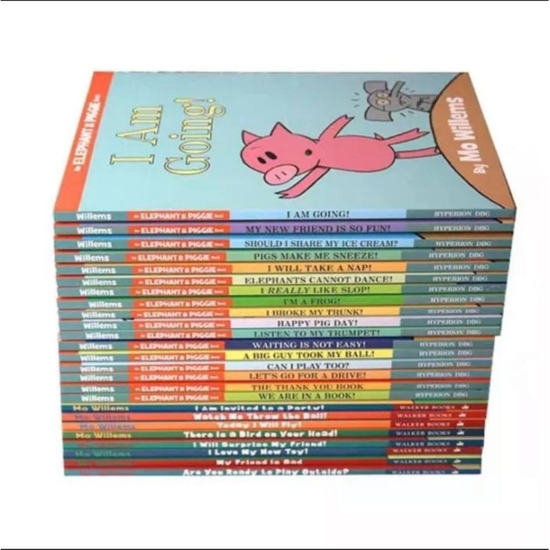Mo Willems Elephant and Piggie Bookset | Shopee Malaysia