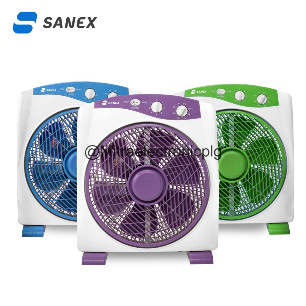 Sanex Box Fan 12 inch 12" Box Fan | Shopee Malaysia