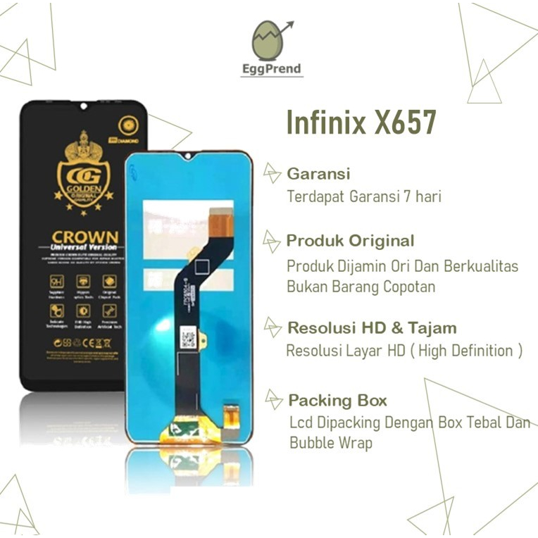 Infinix X657 / X657B / LCD SMART 5 / TECNO SPARK 6 GO / ITEL VISION 1 ...