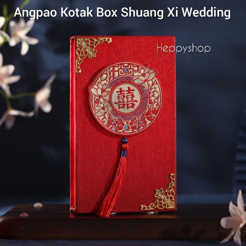 Angpao Box Shuang Xi Wedding Box | Shopee Malaysia