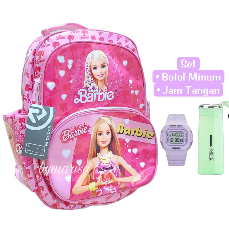 Barbie Children's Bag, barbie School Bag barbie Backpack | Shopee Malaysia