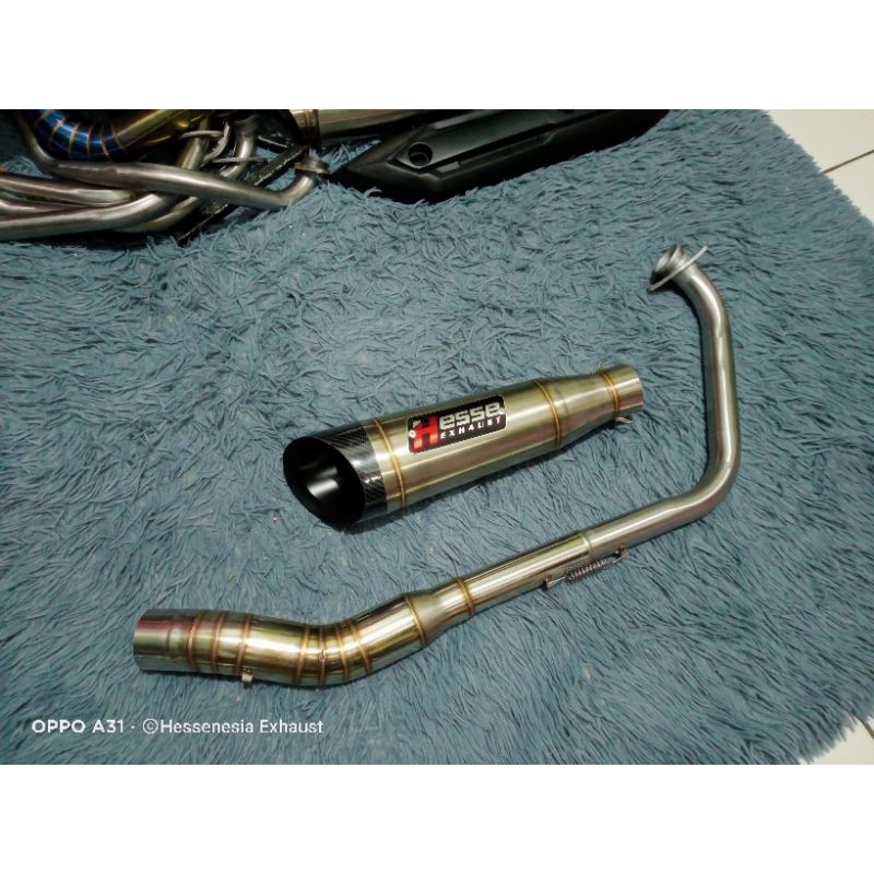 Original HENSE EXHAUST SHORT EXHAUST | Shopee Malaysia