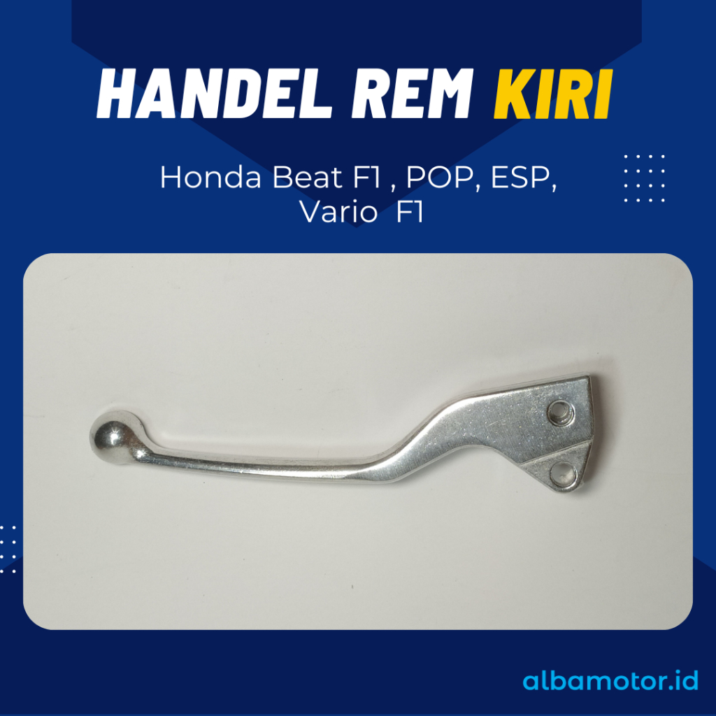 Honda Beat F1 Left Brake Handle Handle, POP, ESP, Vario F1 - albamotor ...