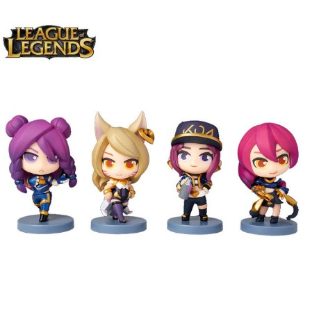Figure League Of Legends Kda Pop Stars Series Ahri Akali Kaisa Effel ...