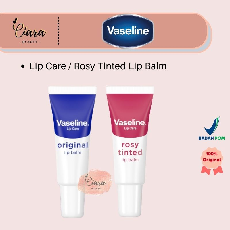 Vaseline Lip Balm Moisturizing Lip Brightening Rosy Tinted 10G Lip Care | Shopee Malaysia