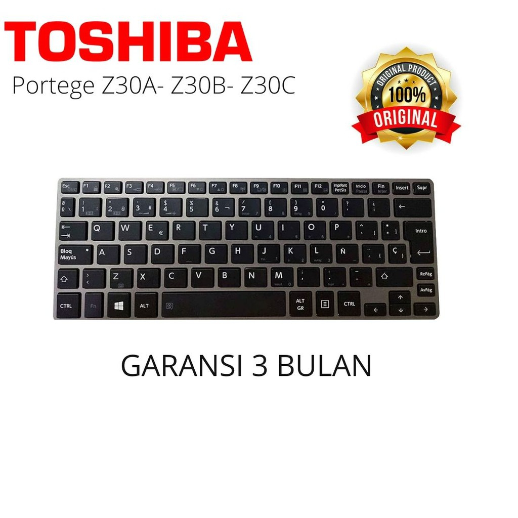 Toshiba DynaBook Keyboard R634 R634/M R634/L R64/K R64 R63 z30-a ...