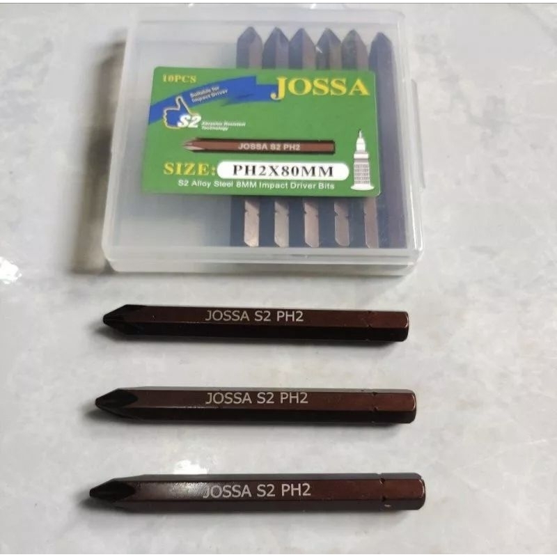 MATA JOSSA PH2 tap screwdriver bit / JOSSA PH2 tap screwdriver bit ...