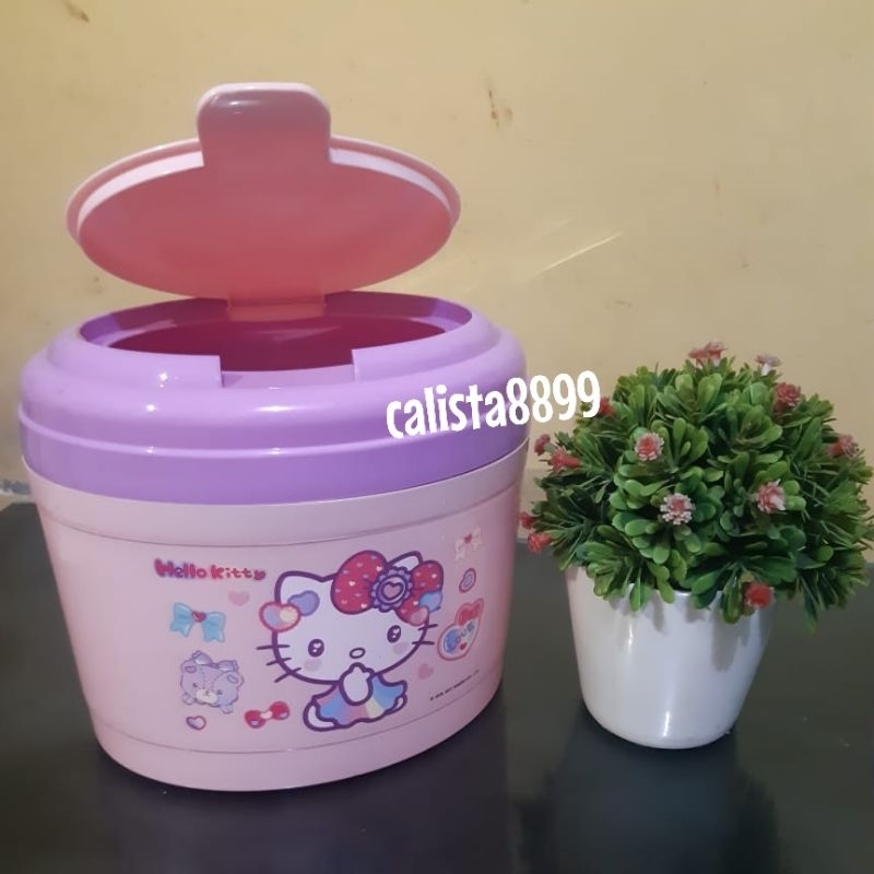 Mini kitty hello kitty trash can, kitty trash can | Shopee Malaysia