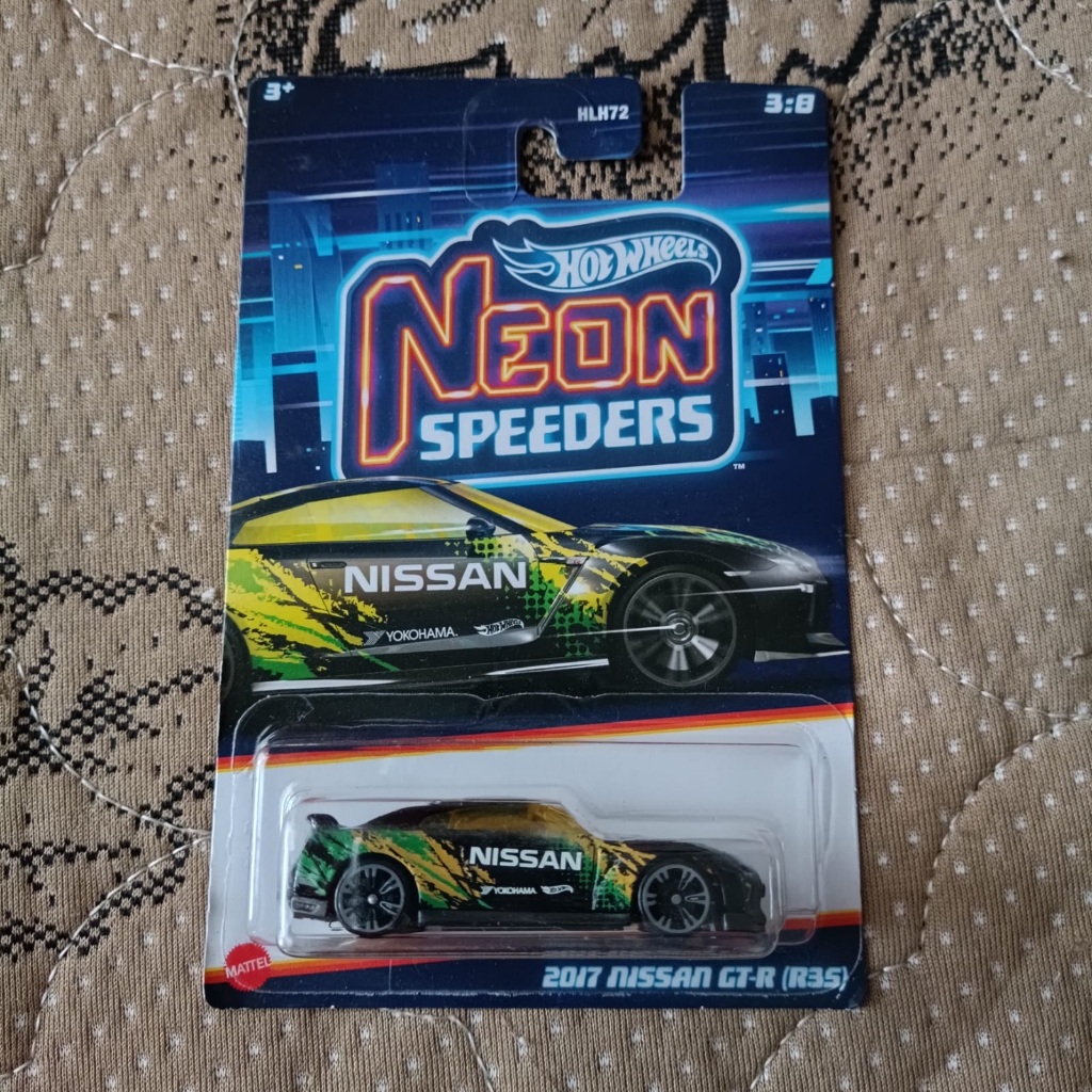 Hot Wheels 2017 Nissan GTR R35 Neon Speeders | Shopee Malaysia