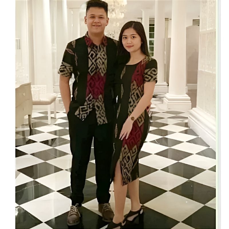 KEMEJA Furing woven Couple Woven Dres and Woven Shirts BUSANATENUN ...