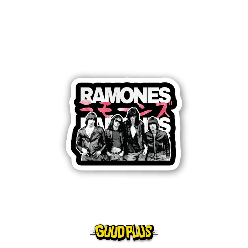 Distro Brand Stickers • Ramones Stickers | Shopee Malaysia