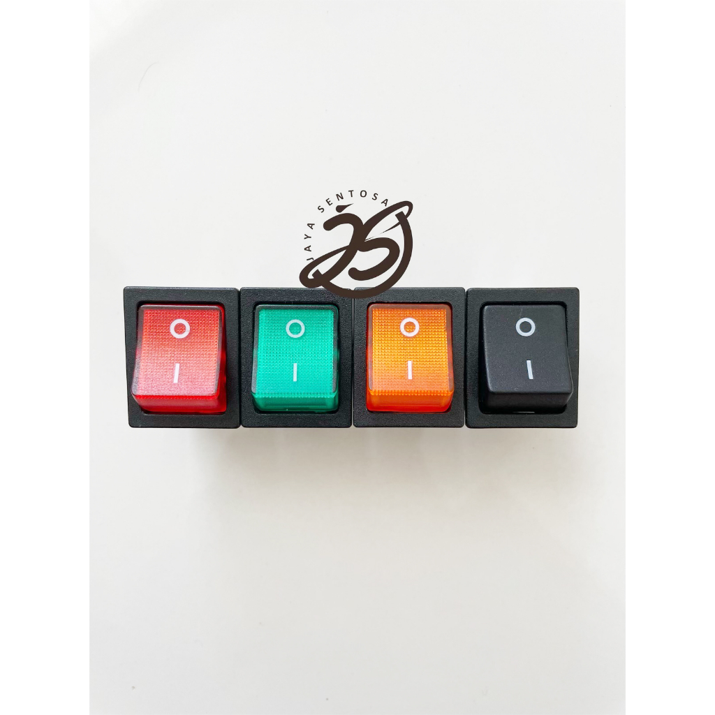 Power SWITCH + On-Off Light 4 pin, 4 foot SWITCH Brand ZN 31mm x 25mm ...