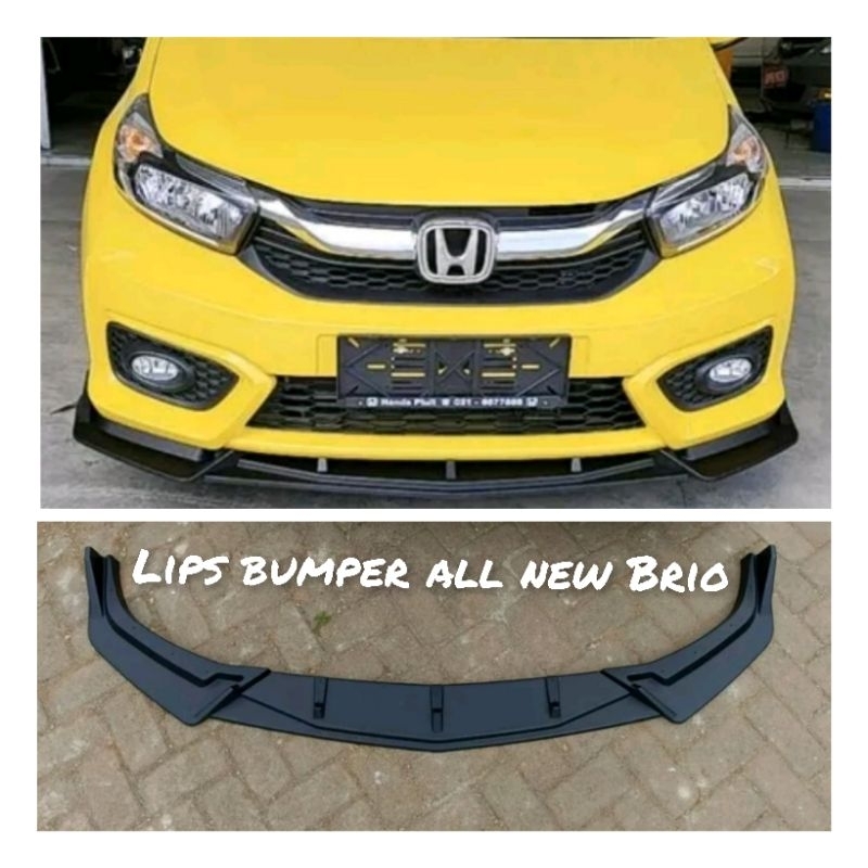 Front LIPS BUMPER WINGLET ALL NEW BRIO | Shopee Malaysia