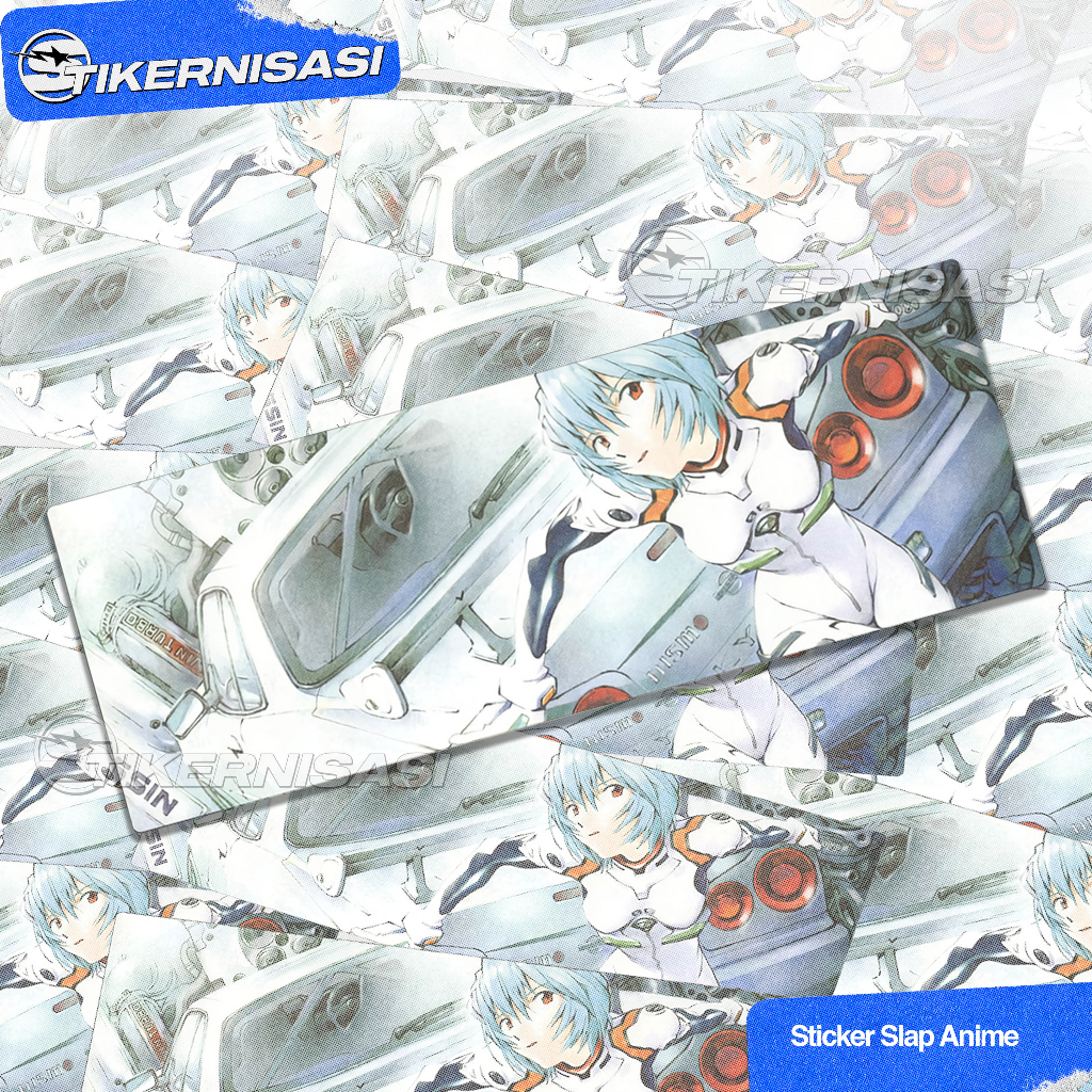 Anime Evangelion Rei JDM Slap Sticker | Shopee Malaysia