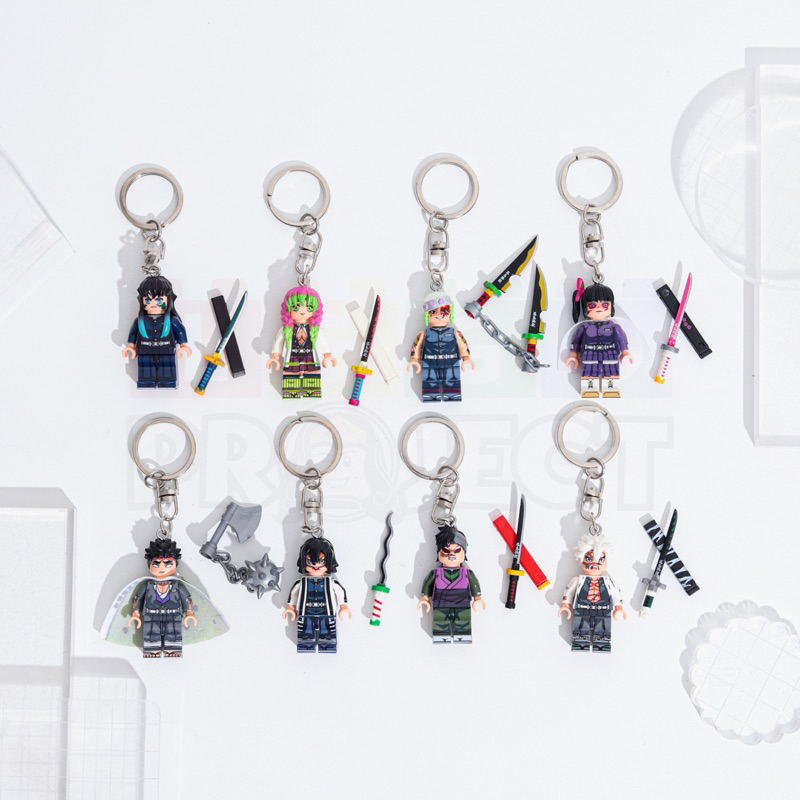 GANTUNGAN Keychain/keychain With Minifigure Anime Demon Slayer (Genya ...