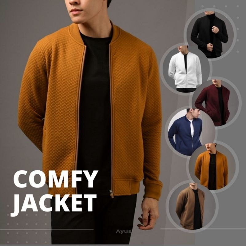 COMFY MEN'S JACKET PREMIUM COMFY JACKET MEN WOMEN JACKET | Shopee Malaysia