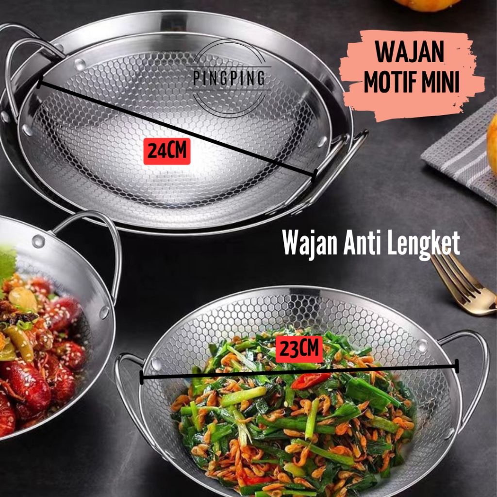 Stainless Mini Motif Frying Pan / Stainless Mini Motif Frying Pan ...