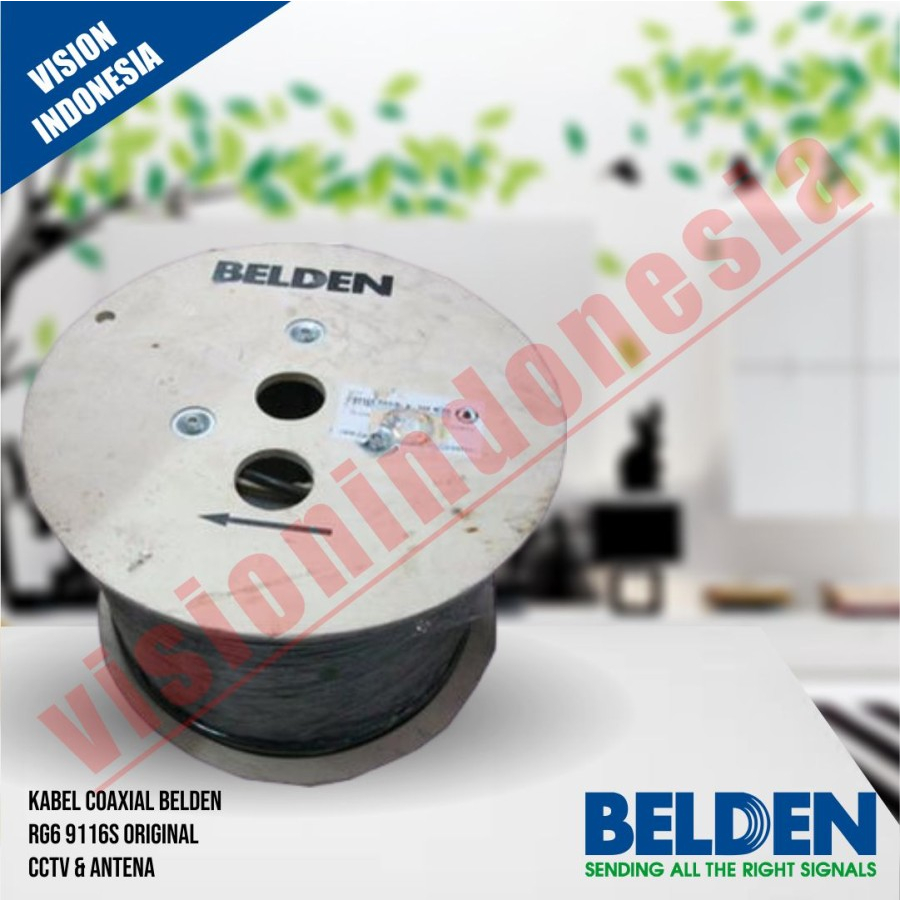 Belden RG6 Non Power 9116S COAXIAL CABLE ORIGINAL / RETAIL METER ...