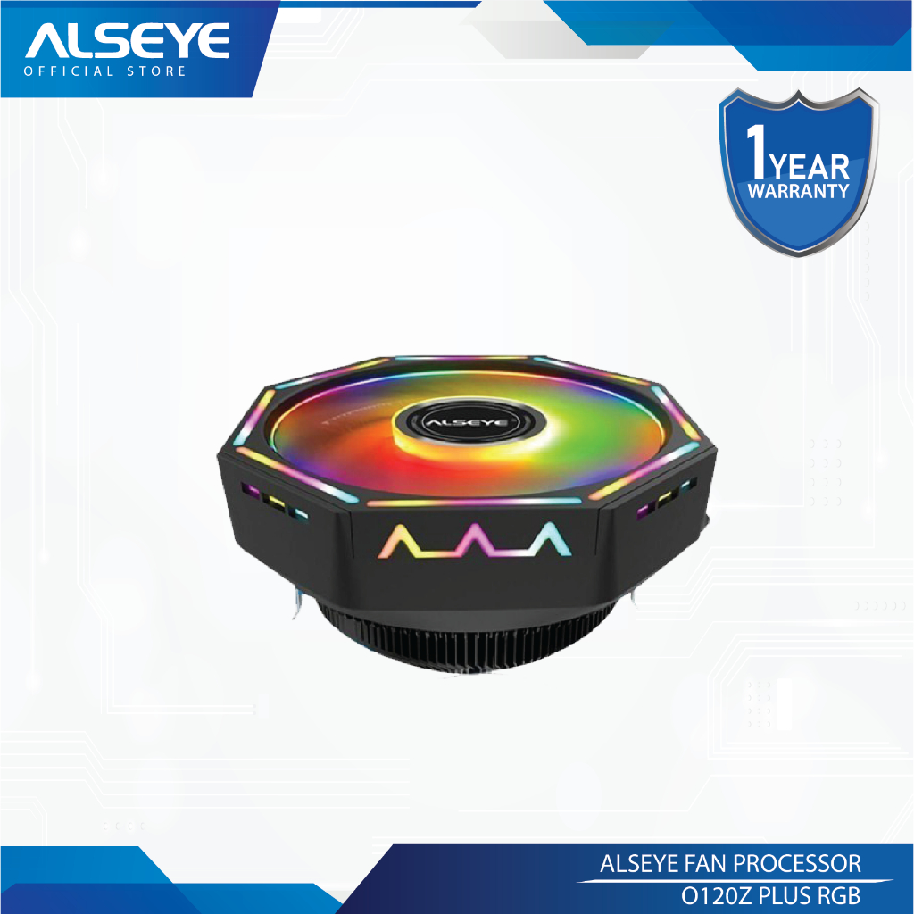 Alseye Fan RGB Processor 12CM 0120Z Plus Lighting Support Intel AMD ...