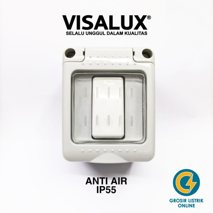 Visalux Waterproof Weatherproof Box Single Switch IP 55 WP VS 6110 ...