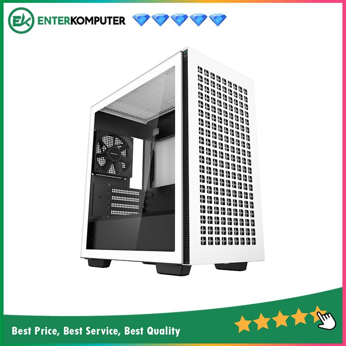 Deepcool CH370 WHITE minimalist Micro ATX Case | Shopee Malaysia