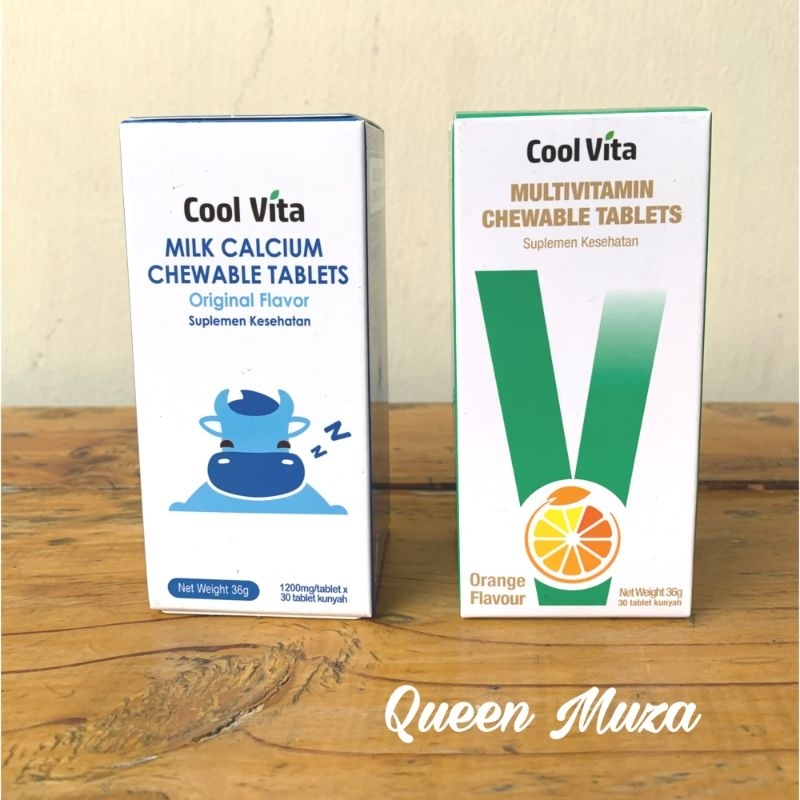 Coolvita Fattening Enhancement cool vita Chewable Tablets Calcium Milk ...