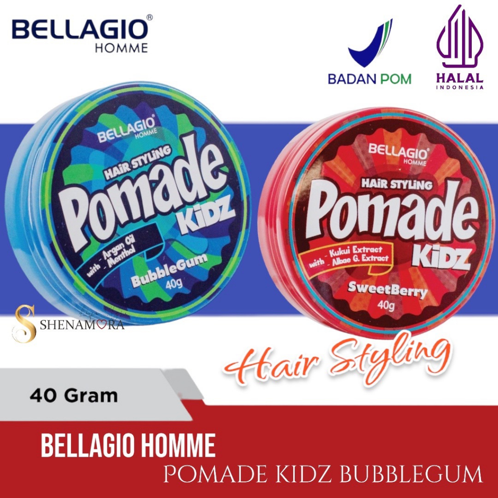 Bellagio Pomade Kidz/Children's Hair Oil 40 Grams | Shopee Malaysia