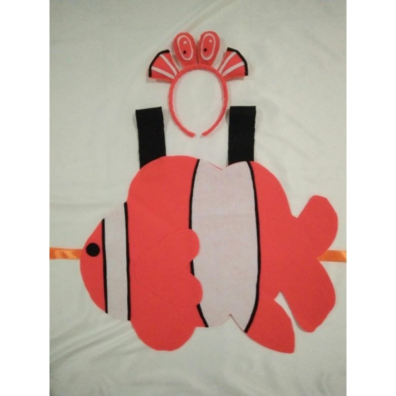 Po Nemo Fish Carnival Costume Adult size Carnival Flannel Fabric ...