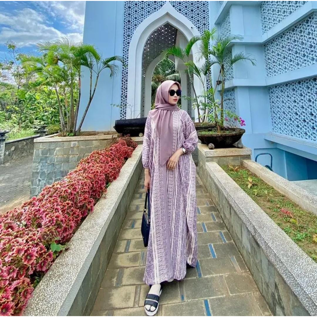 Pameela Kaftan Women Jumbo Maksi - Kaftan Simple Elegant Batik Motif ...