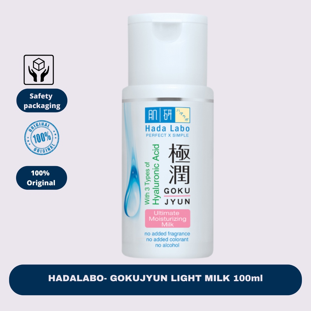 Hada Labo Gokujyun Ultimate Moisturizing 100ml | Shopee Malaysia Hada Labo Gokujyun Ultimate Moisturizing 100ml | Shopee Malaysia