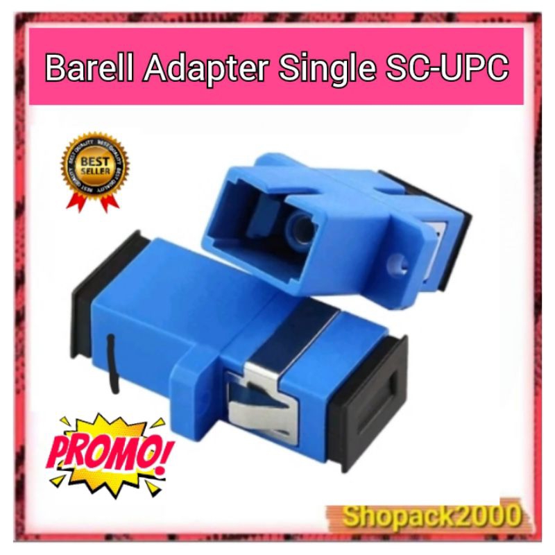 Sc Adapter/SC UPC FO Fiber Optic Adapter Connection | Shopee Malaysia